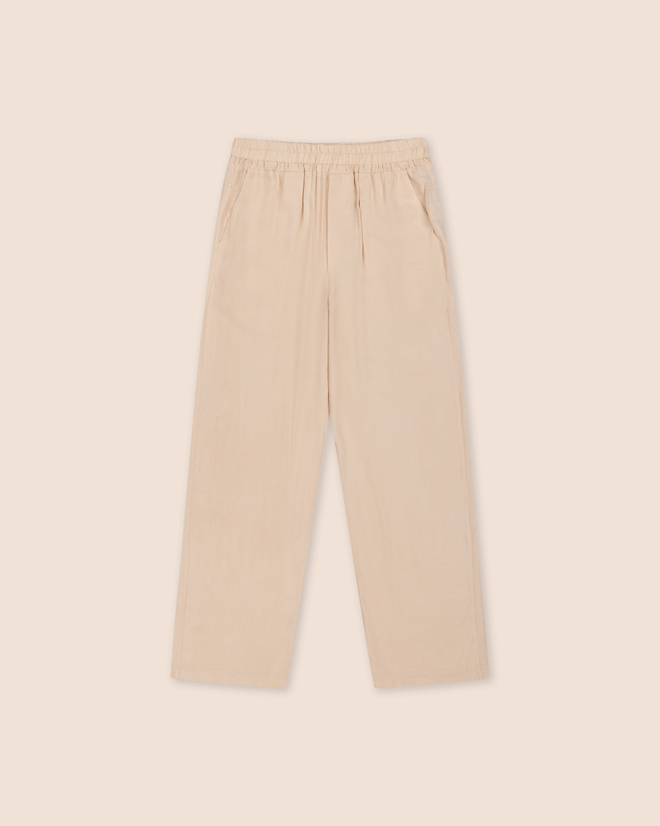 Cana Linen Resort Trouser - Peach – By Jake Hall